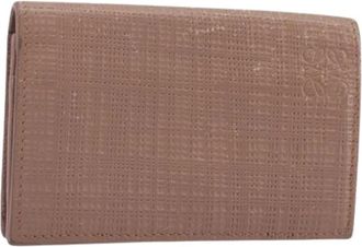 Loewe Pre-owned Porte-cartes - Femme - Pre-owned - Rose - Taille: ONE Size
