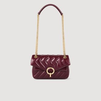 Sandro Petit sac Yza en cuir lisse