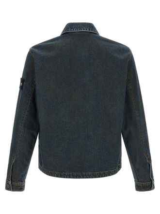 Stone Island Denim Jacket - Blue