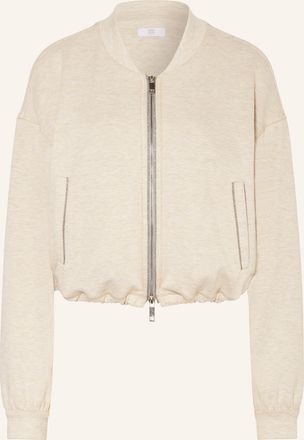 Riani Riani Sweatjacke Mit Glitzergarn beige