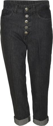 Dondup Femme, Jeans, Noir, Taille: W29 Cropped Jeans