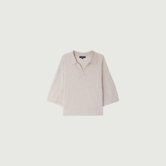 SOEUR POLO ELTON BLANC