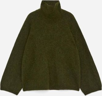 Arket Rollkragenpullover -Gr&uuml;n