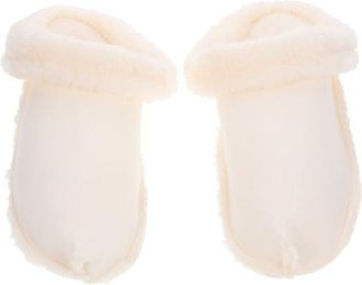 Beaupretty NOLITOY Doublure &Eacute;paisse en Peluche pour Chaussures Trou&eacute;es Surchaussures Chaudes Amovibles en Coton Taille 39-40 Couleur Beige Cr&egrave;me pour Maison et H