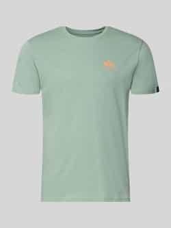 Alpha Industries T-Shirt mit Label-Details Modell BASIC