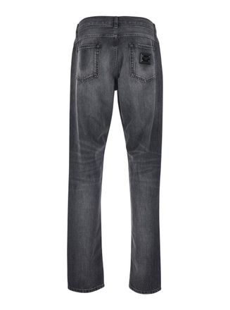 Dolce & Gabbana Mens Jeans Grey Denim