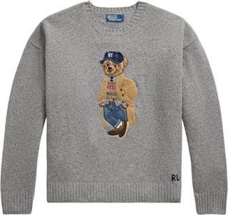 Polo Ralph Lauren Pull ample col rond en laine et cachemire