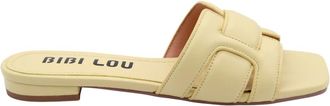 Bibi Lou Femme, Chaussures, Jaune, Taille: 39 EU Muiltje Tongs