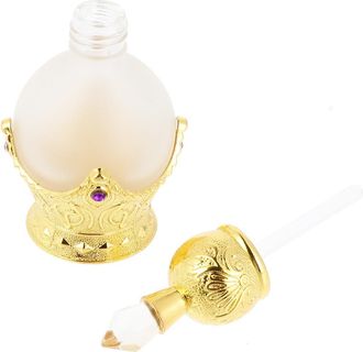 Artibetter Vintage Glas Parf&uuml;mflasche Arabischer Stil Tropfflasche Nachf&uuml;llbare &Auml;therische &Ouml;lflasche Goldfarben Leichtes Reise Accessoire f&uuml;r Duftsammlung Gesche