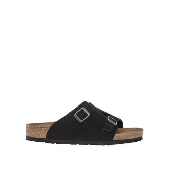 Birkenstock Zurich Wildleder Flip Flops - - Shoes - Herren - Schwarzk - 44 EU