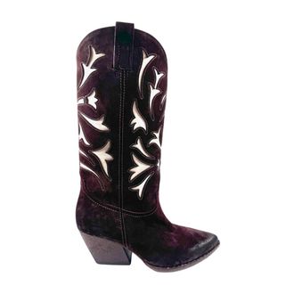 Strategia Texano in Crosta mit Vintage-Effekt - - Shoes - Damen - Rot - 37 EU