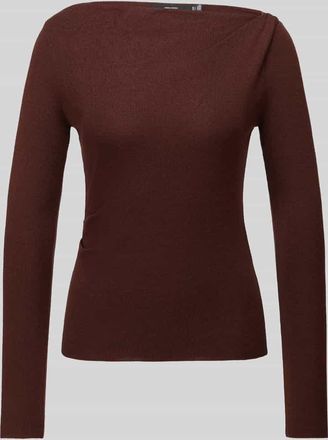 Vero Moda Langarmshirt mit U-Boot-Ausschnitt