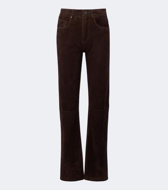 Arma Pantalon droit en daim