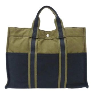 Herm&egrave;s Pre-owned Vintage Tote Bag - Femme - Pre-owned - Vert - Taille: ONE Size