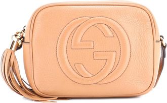Gucci Soho Disco Leather Small crossbody bag - Tons neutres