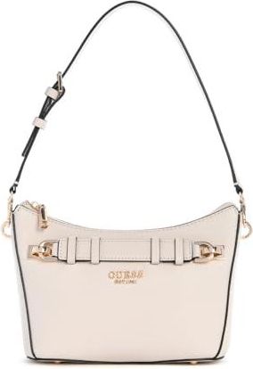 Guess Gregoria Sac &agrave; bandouli&egrave;re zipp&eacute;, blanc, Taille unique