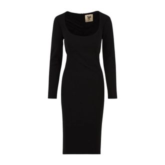 Aniye By Jade Midikleid - - Dresses - Damen - Schwarzk - M