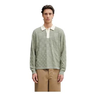 Filling Pieces Pull Rugby - Homme - Pulls - Vert - Taille: XL