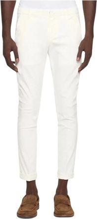 Dondup Homme, Pantalons, Blanc, Taille: W30 Gaubert Slim Pantalons