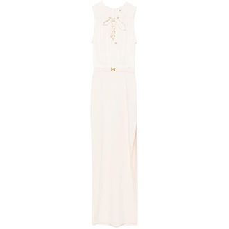 Elisabetta Franchi Damen, Kleider, Beige, XLGr&ouml;&szlig;e