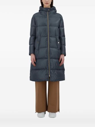 Herno imperm&eacute;able &agrave; design matelass&eacute; - Bleu