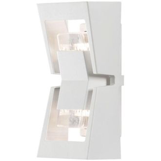 Konstsmide Potenza Petite applique murale dext&eacute;rieur moderne blanche GU10, IP54