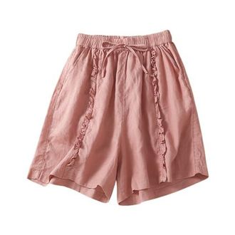 Generic Short en Jean Noir Dechire Grande Rose Basket Tweed Orange Oversize Paperbag Cotel&eacute; M&eacute;tallis&eacute; Decontracte Slim Trekking Detente Marin Brassiere Ceremo