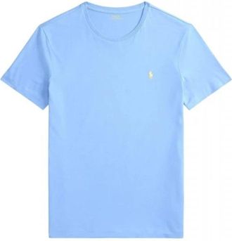 Ralph Lauren Homme, Tops, Bleu, Taille: S Custom Slim Fit T-Shirt