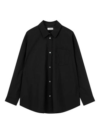 TOMBOY chemise &agrave; boutonni&egrave;re - Noir
