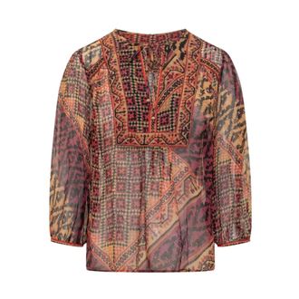 BA&SH Odetta Bluse - - Blouses & Shirts - Damen - Rot - S