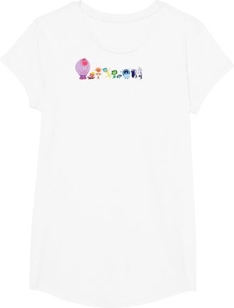 Pixar Disney and Pixars Inside Out 2 Emotions Toony Lineup T-Shirt