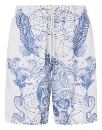 Philipp Plein Nylon Shorts Tattoo