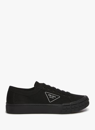 Prada Baskets basses Wheel en gabardine