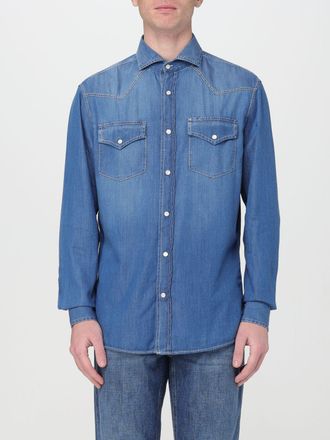 Brunello Cucinelli Chemise BRUNELLO CUCINELLI Homme couleur Bleu 1