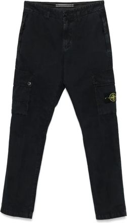 Stone Island Homme, Pantalons, Bleu, Taille: W31 Pantalon Slim Bleu