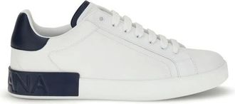 Dolce & Gabbana Homme, Chaussures, Blanc, Taille: 41 EU Portofino Baskets