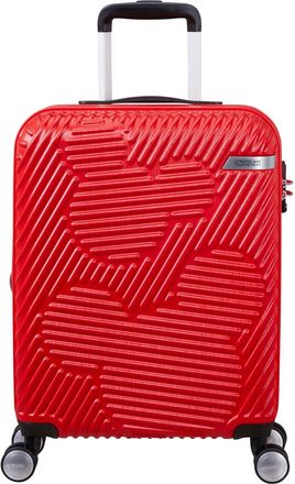 American Tourister Mickey Clouds, Spinner S, Erweiterbar Handgepäck, 55 cm, 38/45 L, Rot (Mickey Classic Red)