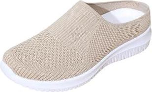 Generic Chaussures d&eacute;contract&eacute;es pour femme en maille respirante - Couleur unie - L&eacute;g&egrave;res - Talon compens&eacute; - &Eacute;l&eacute;gantes et confortables - Chaussures de sport d