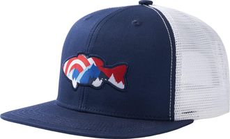 Bassdash Flache Trucker Cap Verstellbar Snapback Cap Baseballkappen Mesh R&uuml;ckseite f&uuml;r Herren Damen Angeln Jagd