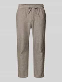 Only & Sons Tapered Leinenhose aus Baumwoll-Leinen-Mix Modell LINUS