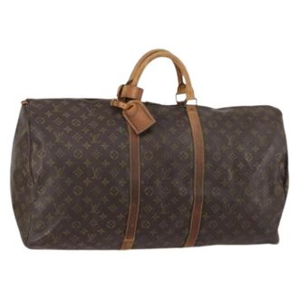 Louis Vuitton Sac Week-end en Toile Pre-owned - Femme - Pre-owned - Brun - Taille: ONE Size