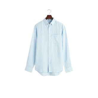 GANT Leinenhemd - - Shirts - Herren - Blau - 4XL