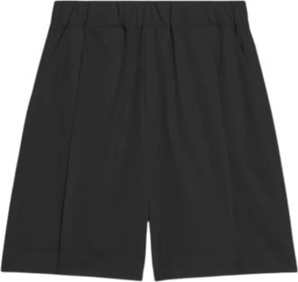 A Paper Kid Homme, Shorts, Noir, Taille: L Fresh Wool Bermuda