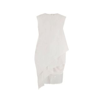 Jacquemus Femme, Robes, Blanc, Taille: 36 FR Traversin Dress