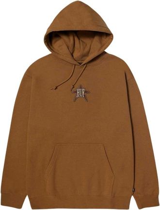 HUF Huf, Herren, Sweatshirts & Hoodies, Braun, XLGr&ouml;&szlig;e