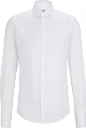 HUGO BOSS Homme, Chemises, Blanc, Taille: 3XL H-HANK-spread-DC-214 Shirt