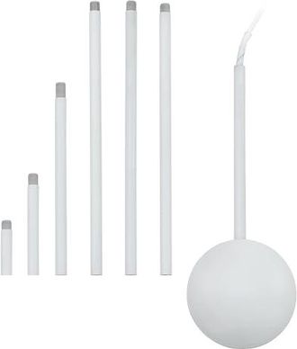 Eglo Conduit de c&acirc;ble Extention, guide de c&acirc;ble en acier, couleur : blanc, longueur : de 320 &agrave; 1 570 mm