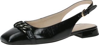 Caprice Caprice Leder Pumps Sling Schwarz 29400