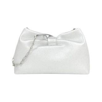 Dior Pre-owned Cuir sacs-dior - Femme - Pre-owned - Blanc - Taille: ONE Size