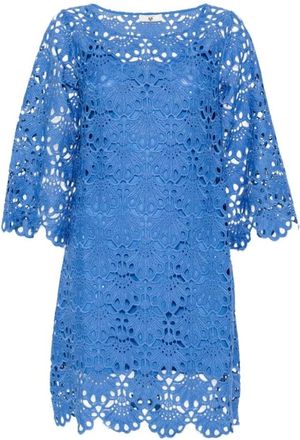 Twinset Femme, Robes, Bleu, Taille: 42 FR Twinset U&B Robes